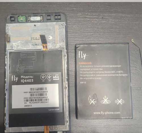 Дисплей Fly IQ4403