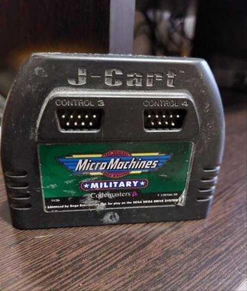 Micro machines military jcart sega картридж