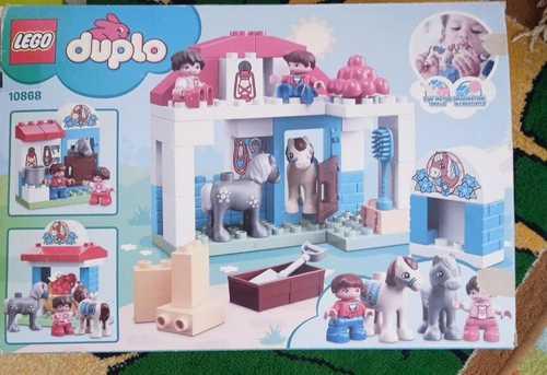 Lego duplo конюшня