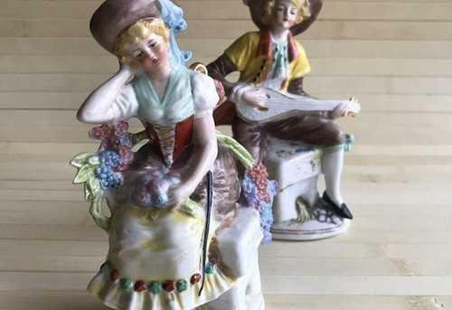 Парные фарфоровые статуэтки, Германия
