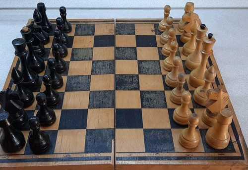 Шахматы старинные деревянные