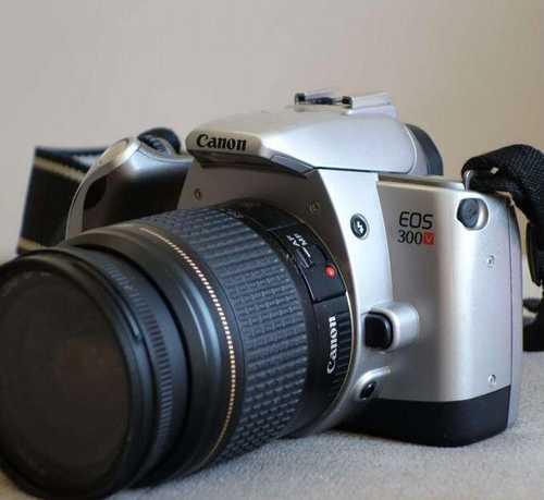 Зеркальный плёночный фотоаппарат Canon eos 300v