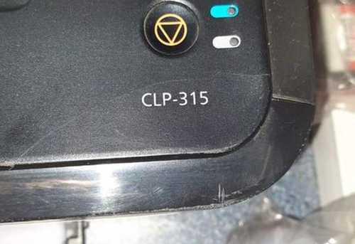 Цветной лазерный принтер "samsung CLP-315"