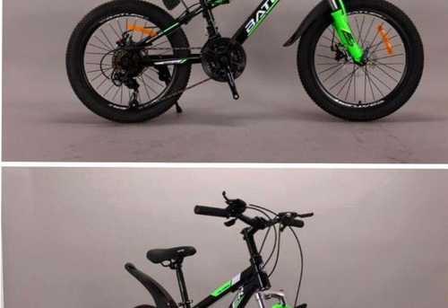 Велосипед Batler 21s 20R стальная рама черно-зелен