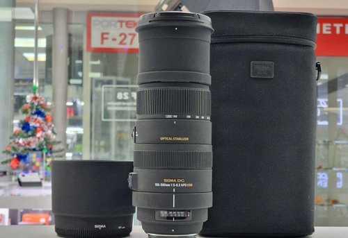 Sigma 150-500mm f/5-6.3 OS HSM Nikon F S№1005572