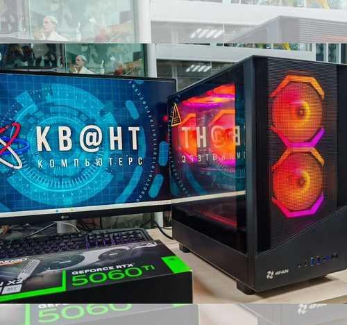 Игровой ПК, Core i5-14400, GeForce RTX 5060 Ti, RAM 32 ГБ