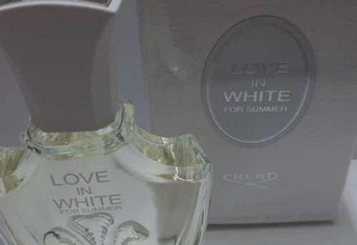 Creed Love in White for Summer тестер