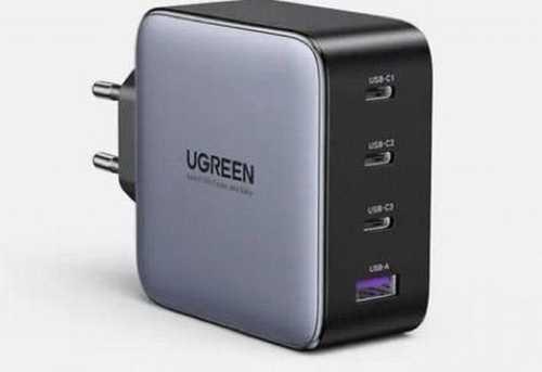 Зарядное устройство ugreen USB Type-C, 100 Вт, GaN