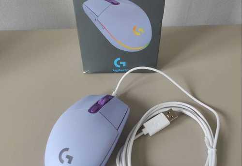 Мышь игровая новая Logitech G203 Lightsync