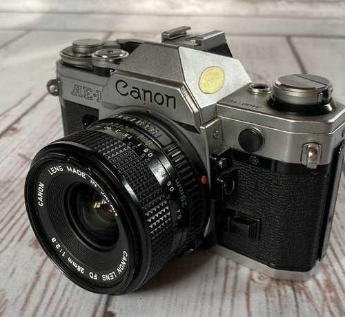 Canon AE-1 + Canon fd 50 1.8