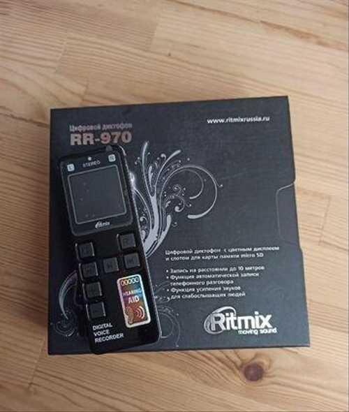 Цифровой диктофон Ritmix RR-970 4 Гб