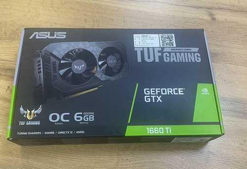 Видеокарта asus geforce gtx 1660ti oc 6gb