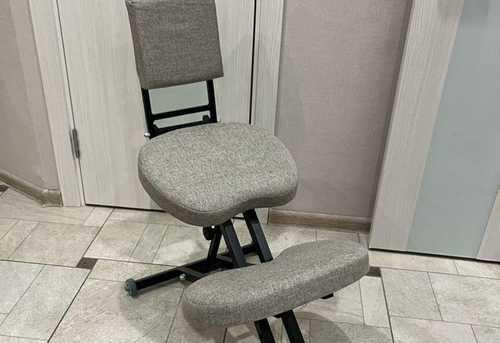 Ортопедический коленный стул со спинкой