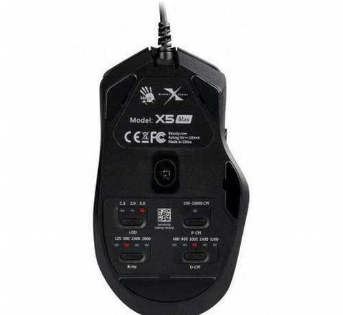 A4Tech мышь игровая bloody X5 MAX оптическая 9кн