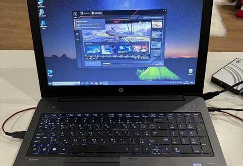 Игровой hp 15.6" i7-6820HQ 8 ядер/ 16GB/видюха 4gb