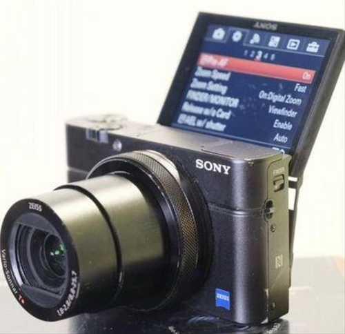 Sony RX100 m4 + футляр