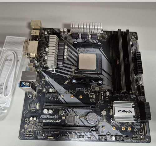 Материнская плата ASRock B450M Pro4 F