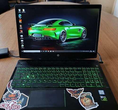 Игровой HP gaming i5-8300/16gb/1050ti 4gb/ips