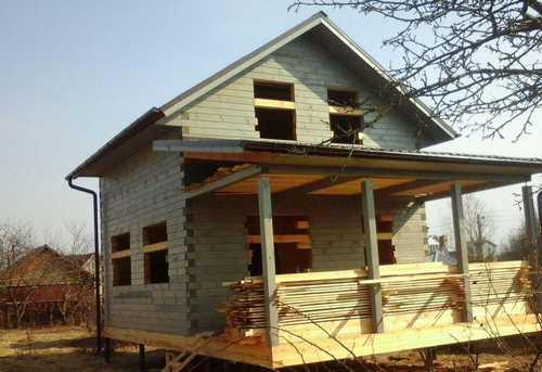 Построить деревянный дом под усадку