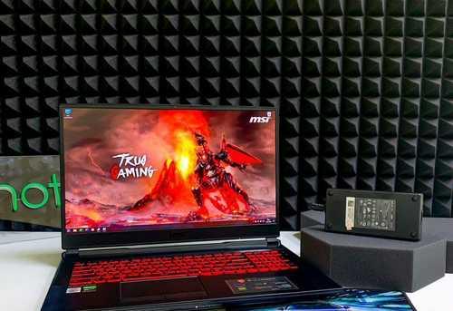 Игровой ноутбук MSI i7/GTX1660Ti/16RAM/17.3"