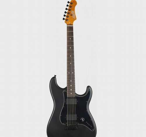 Электрогитара JET Guitars JS-400 Stratocaster HH Rosewood FB Matt Black