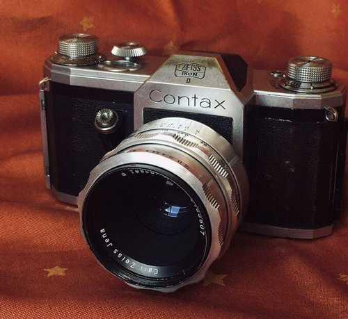 Contax D + Carz Zeiss 50 2,8 Tessar