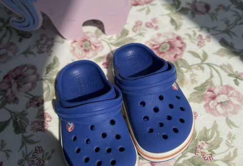 Детские crocs кроксы сланцы c7