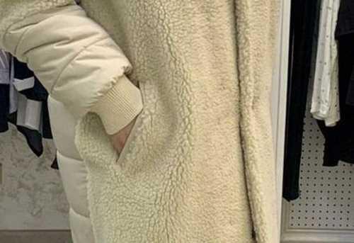 Пальто- шубка женское зимнее 52 54