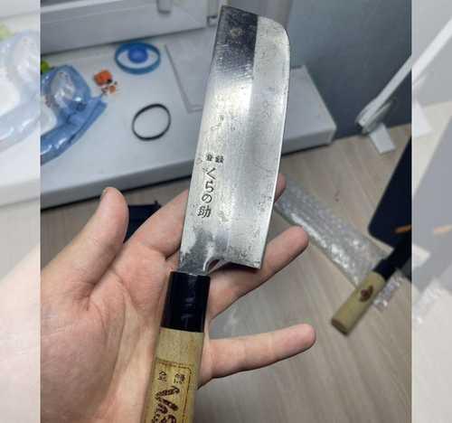 Японский кухонный нож накири бу лот