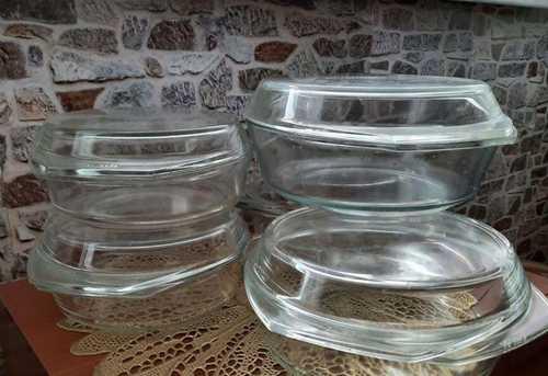 Посуда для микроволновки из жаропрочного стекла