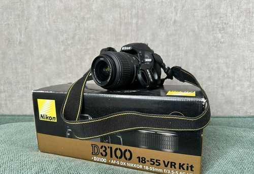 Фотоаппарат nikon d3100 18-55 VR Kit