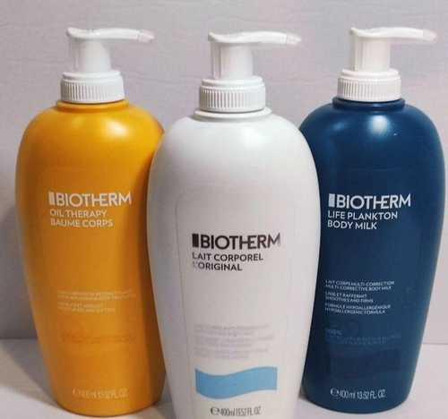 Biotherm молочко для тела из Эстонии