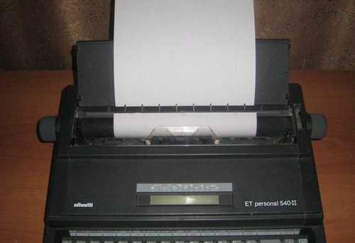 Печатная пишущая машинка,olivetti