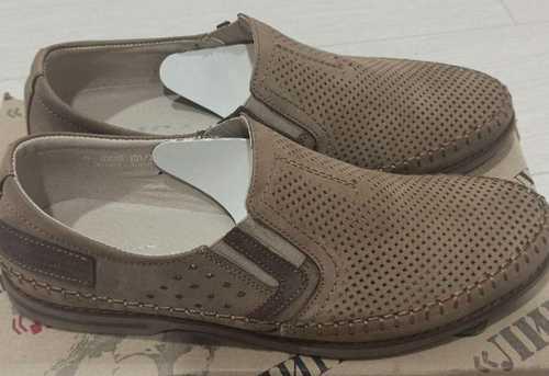 Слипоны мужские, туфли летние, 41 размер