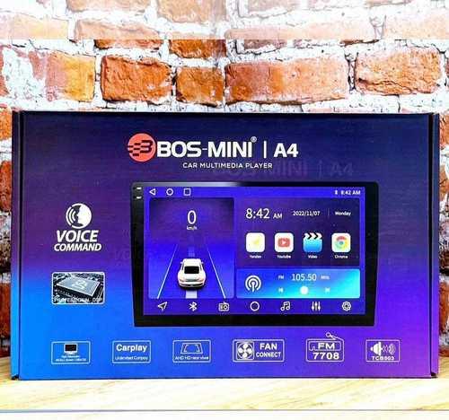 Android магнитола 4 64Gb BOS-mini A4 DSP hdmi 9-дю