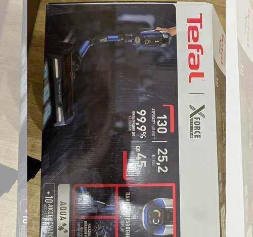 Вертикальный пылесос tefal