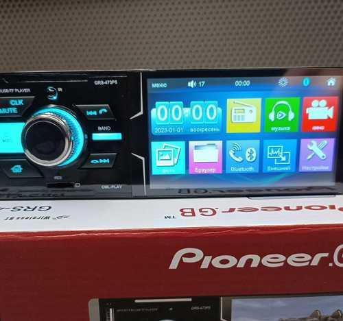 Магнитола pioneer GRS 473P5 новая сенсорный экран