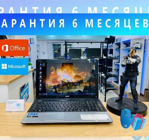 Игровой ноутбук Acer Aspire i5 GT 620m 500GB