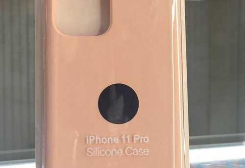 Чехол на iPhone 11 pro розовый