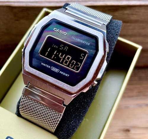 Casio Vintage A1000M Stainless Steel