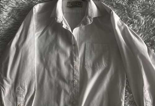 Рубашка белая 128 см
