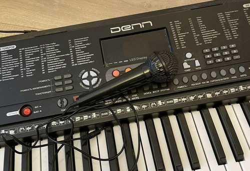 Denn dek 602 синтезатор клавиатура новая