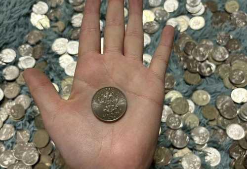 Коллекционная монета 25 рублей sochi 2014
