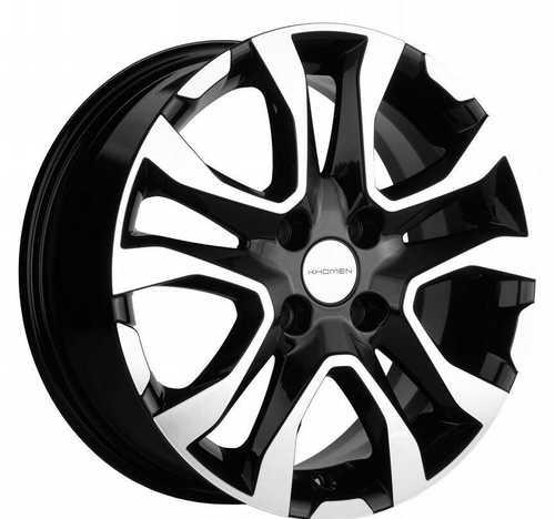 Khomen Wheels 6x15/4x100 ET50 D60,1 KHW1503 Black-FP