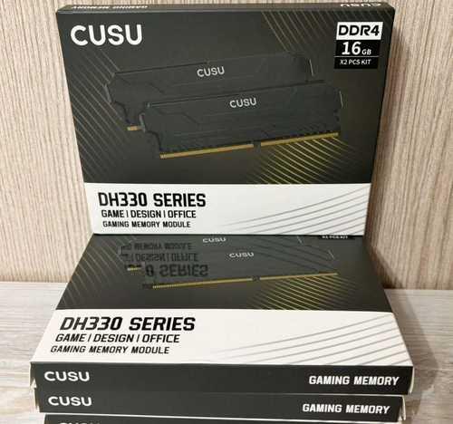 Оперативная память cusu DDR4 16 gb, 3200mhz, новая