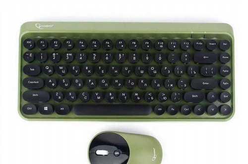 Комплект клавиатура мышь беспроводной Gembird KBS