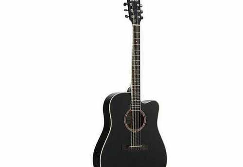 Акустическая гитара Starsun DG220c-p Black (арт. 2