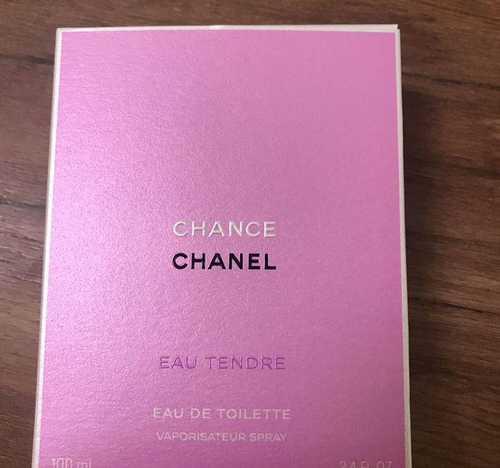 Коробка от парфюма Chanel chance eau tendre 100 ml