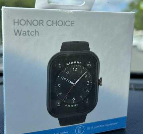 Новые Смарт-часы Honor Choice Watch Black