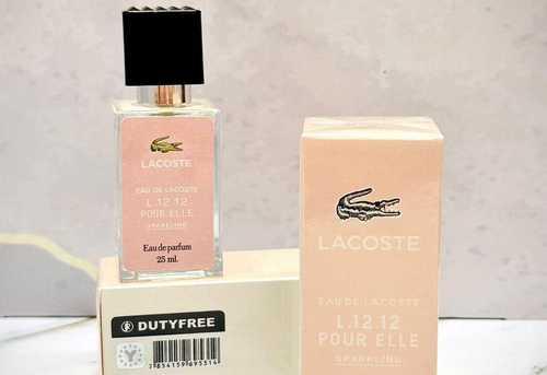 Lacoste l.12.12 pour elle sparkling парфюм